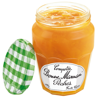 Bonne Maman Peach compote 600g – AmuseBoucheShop