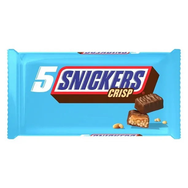 Snickers Crisp Chocolat Bar x5 200g – AmuseBoucheShop